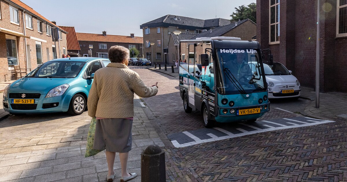 Busje Heijdse Lijn was nét gerepareerd, maar na 20 kilometer geeft het ...