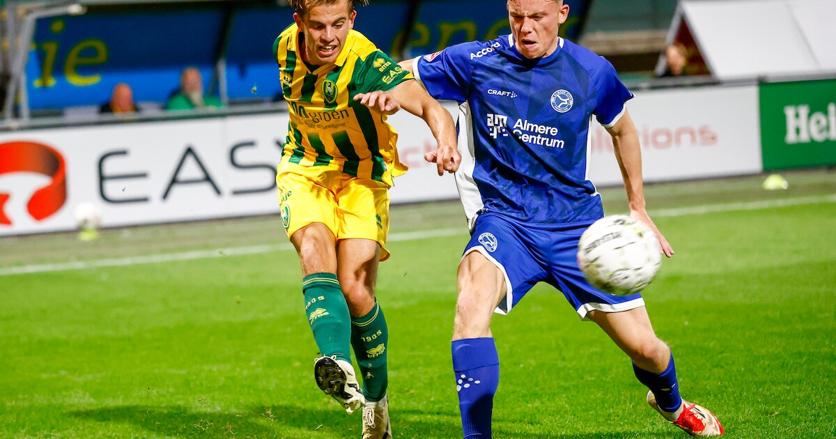 ADO-aanvaller Cameron Peupion straalt na eerste doelpunt: ‘Vertrouwen ...