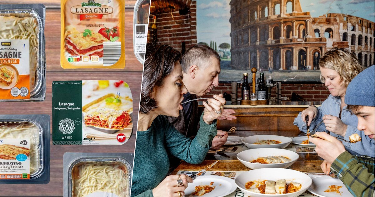 Deze supermarkt heeft de beste kant-en-klare lasagne bolognese: ‘Bijna ...