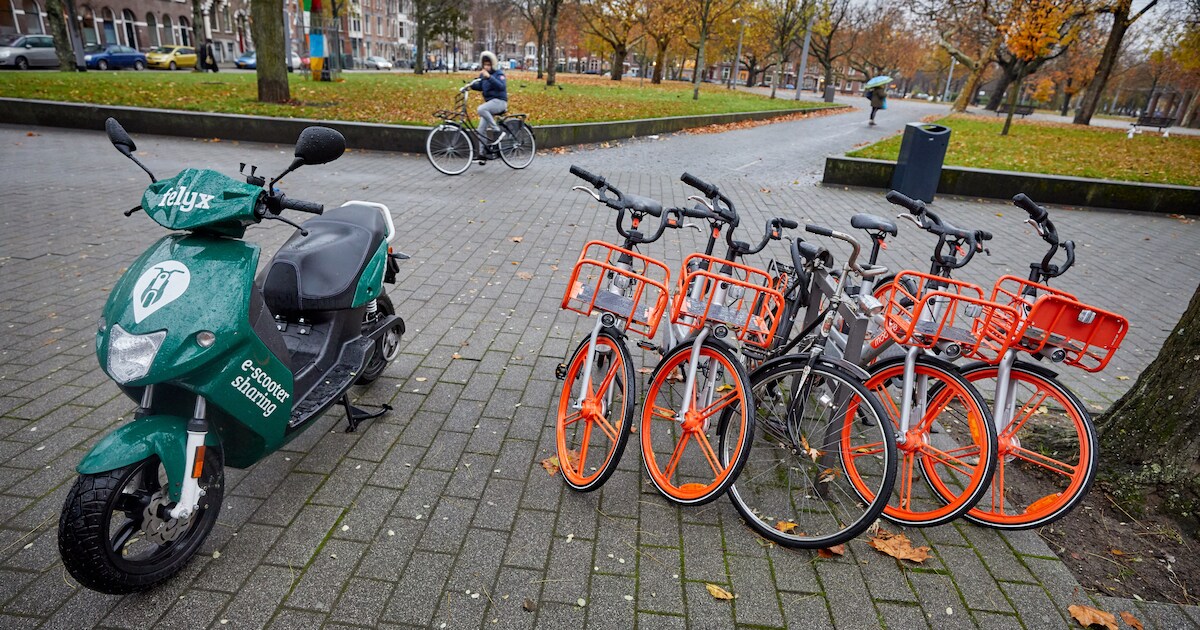 'Leuk en aardig die deelfietsen, maar wat hebben wij er zo aan ...
