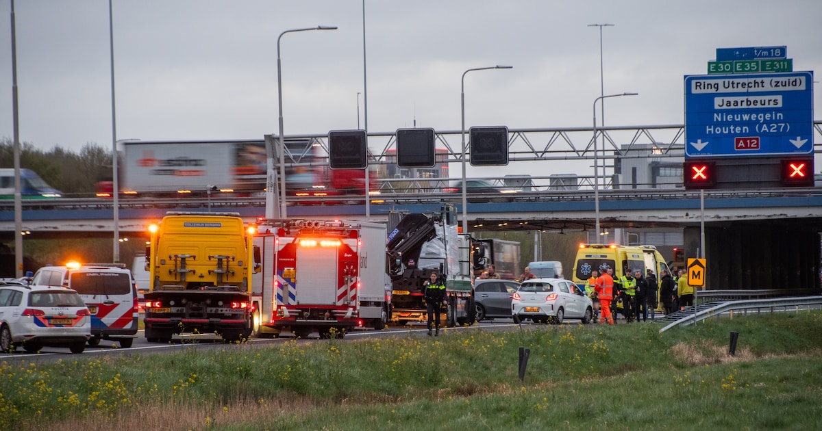 Ongeval op de A12 zorgt voor lange files bij Utrecht: snelweg weer vrij ...