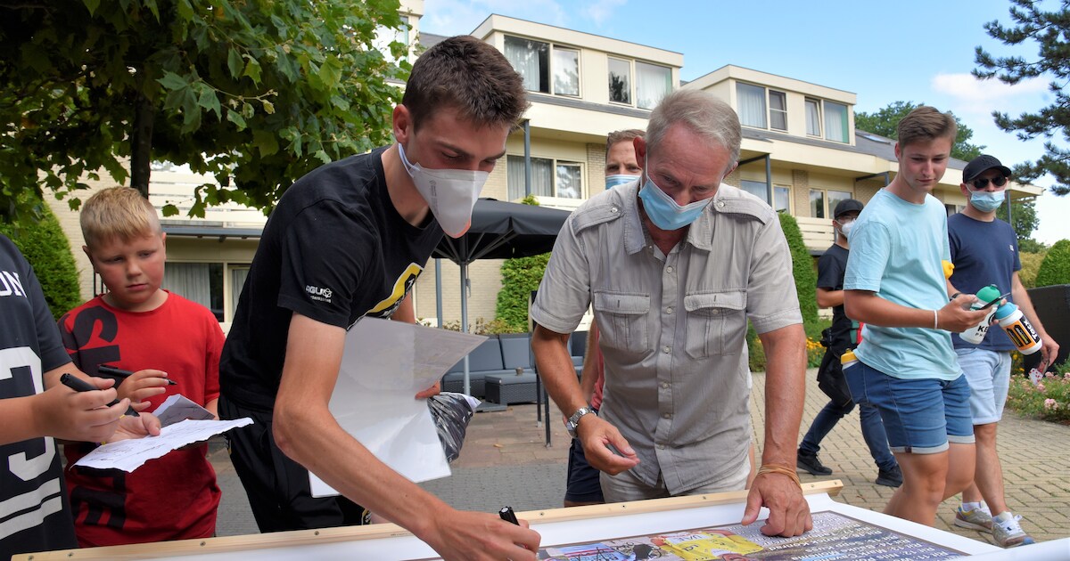 Danny (63) uit België is hier voor de Vuelta, maar ziet geen kilometer ...