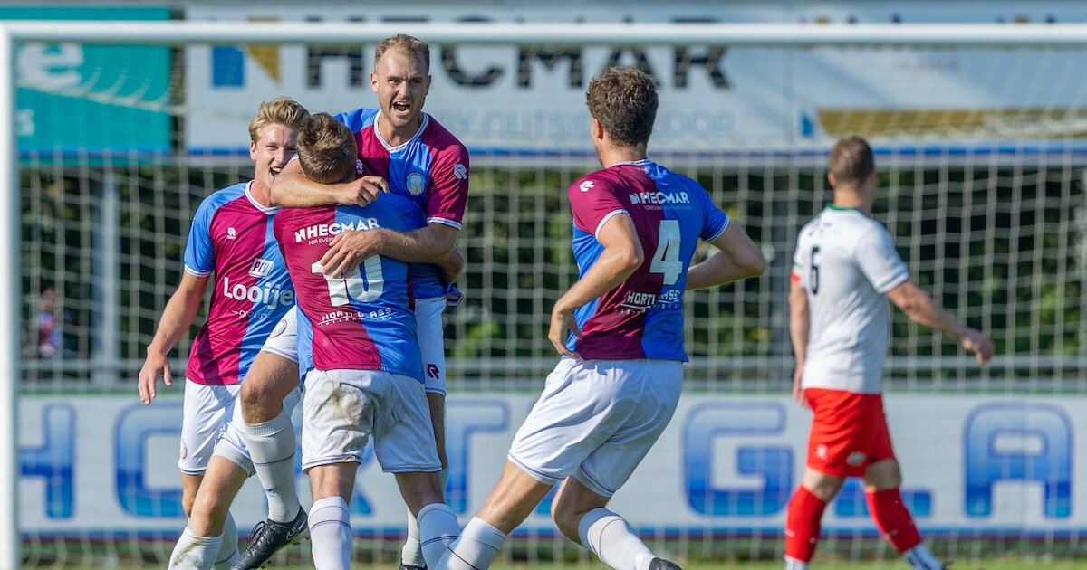 SC Monster uitstekend van start in de eerste klasse: ‘Op oorlogssterkte ...
