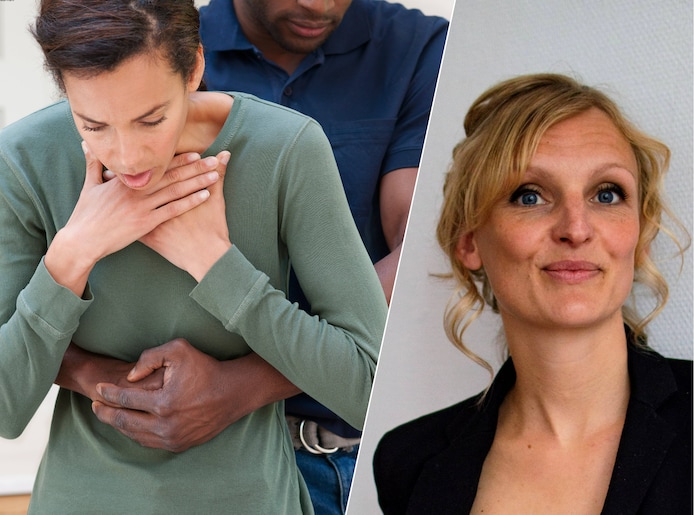 Eerste hulp bij verslikken tijdens het kerstdiner: 'Spoor de persoon ...