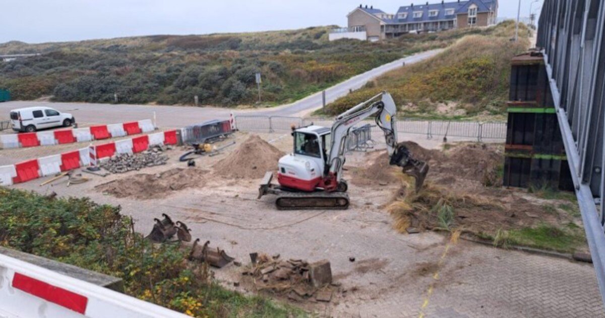 Aanleg zandbrug en tunnel bij De Koog begonnen | Texel | AD.nl