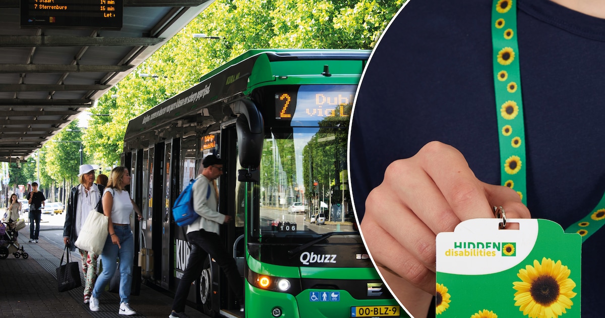 Qbuzz houdt dankzij deze zonnebloemkaart voortaan rekening met ...