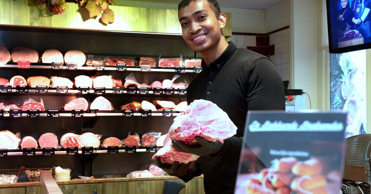 Pas 25 jaar, maar Faizel heeft nu al zijn eigen slagerij: ‘Ik wil ...