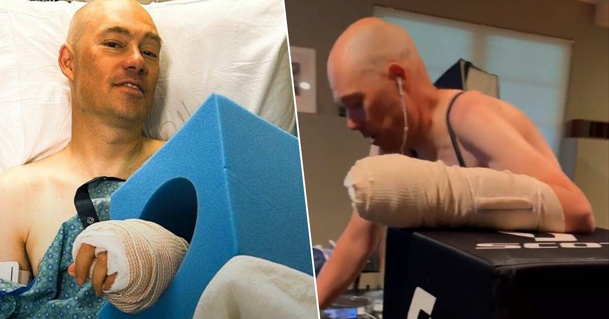 Voormalig toprenner moet vinger laten amputeren in strijd tegen kanker ...