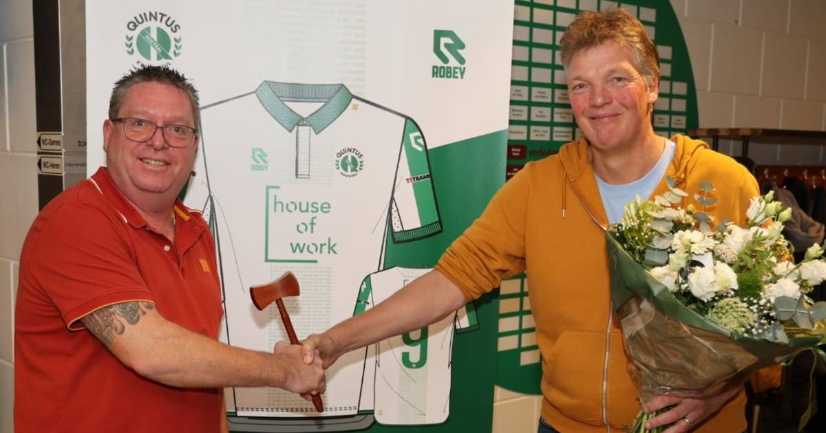 Voorzitter voetbalclub Quintus neemt na bijna 13 jaar afscheid: ‘Ik ben ...