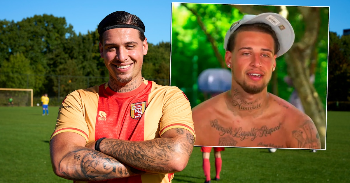 Voormalig Feyenoord-talent Jaimy (22) kan na ‘Ex on the Beach’ niet ...