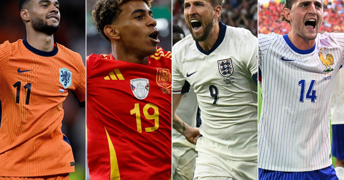 Poll | Nog vier teams strijden om de EK-titel: wordt het Oranje of toch ...