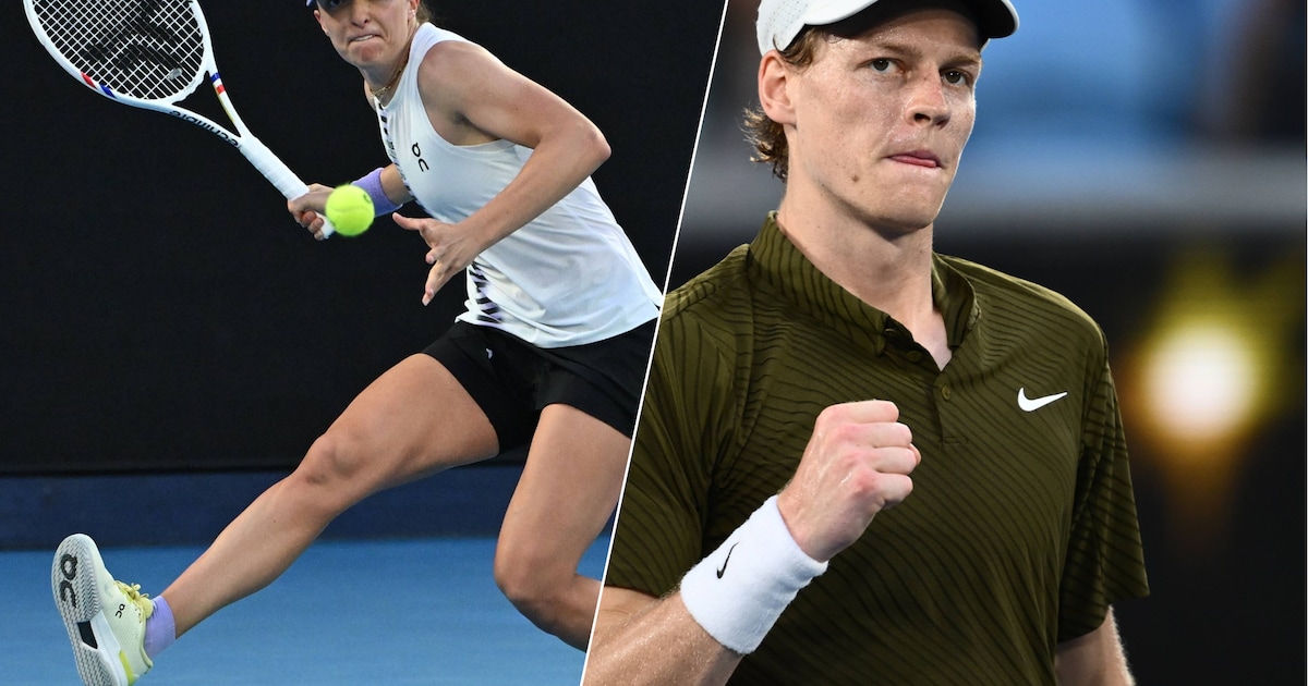 LIVE Australian Open | Swiatek en Sinner probleemloos door, Lorenzo ...