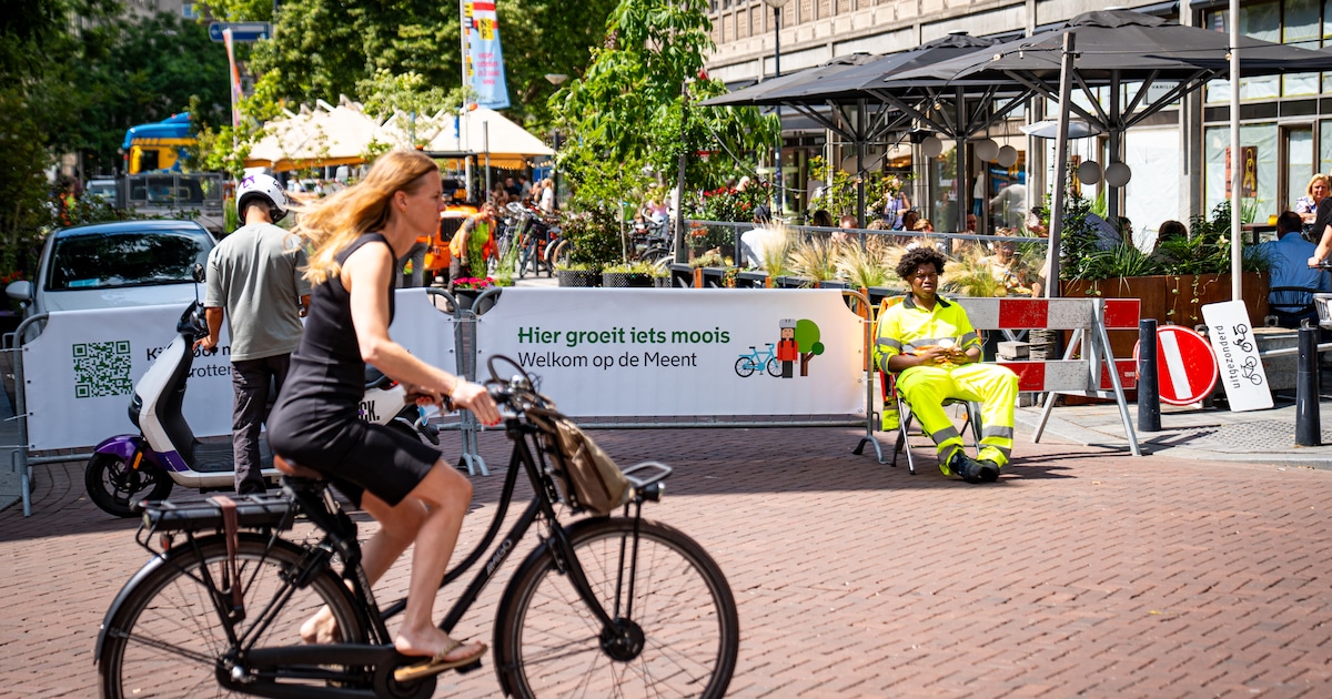 Ondernemers furieus na afsluiting drukke Meent: ‘Zo help je de economie ...