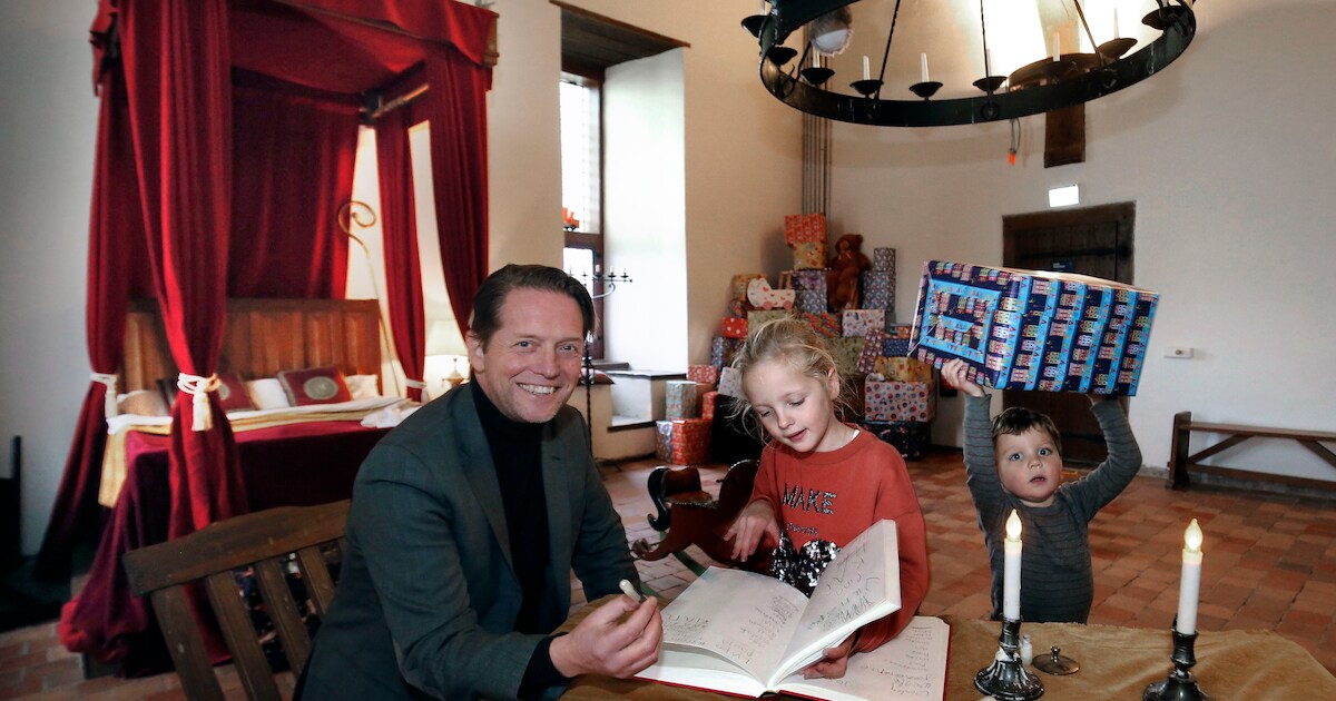 Topdrukte op Loevestein, iedereen wil het slot zien waar Sinterklaas ...