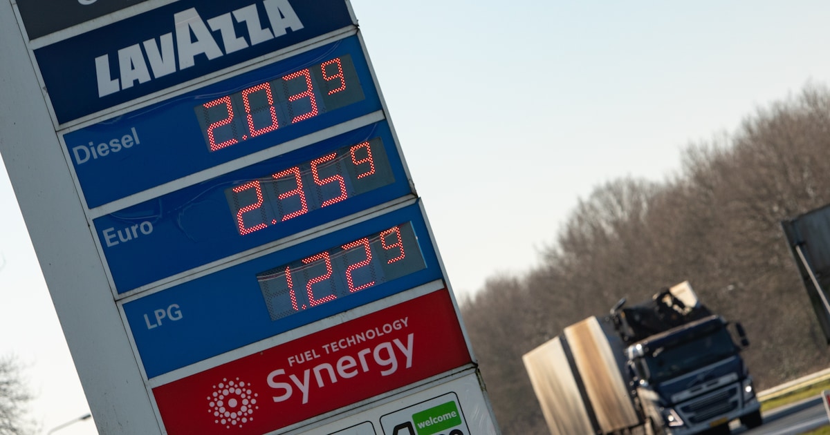 Bij dit tankstation tank je vandaag één uur lang voor prijzen van ...