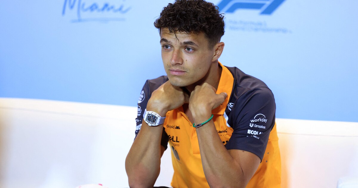 Hoe Lando Norris van uitdager van Max Verstappen naar tegenval­ler ging: ‘Het klikt niet zoals ...