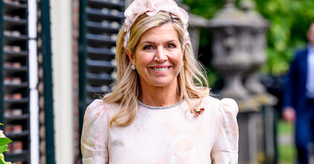 De laatste tijd kiest Máxima steeds vaker voor zachte, romantische ...