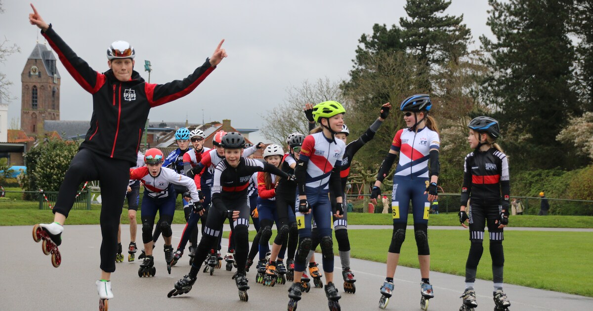 Winnaar Alternatieve Elfstedentocht Haasjes geeft skeeler-clinic in ...
