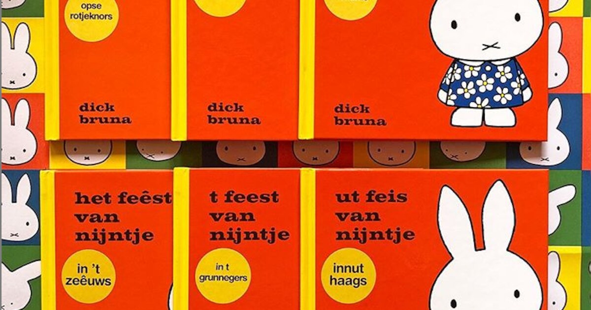 Nijntje boekje uitgebracht in zes streektalen. Maar nog niet in het ...