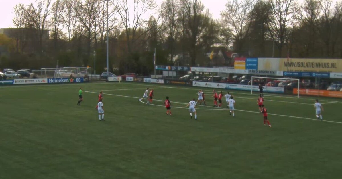 Prachtgoal van Brent van der Hilst in slotseconden streekduel levert ...