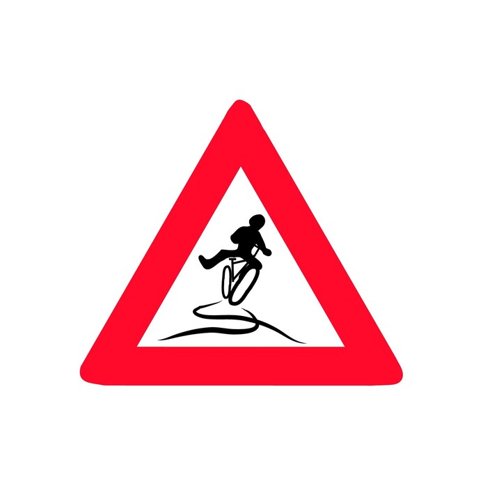 Nieuw bord: fietsers, slipgevaar! | Binnenland | AD.nl