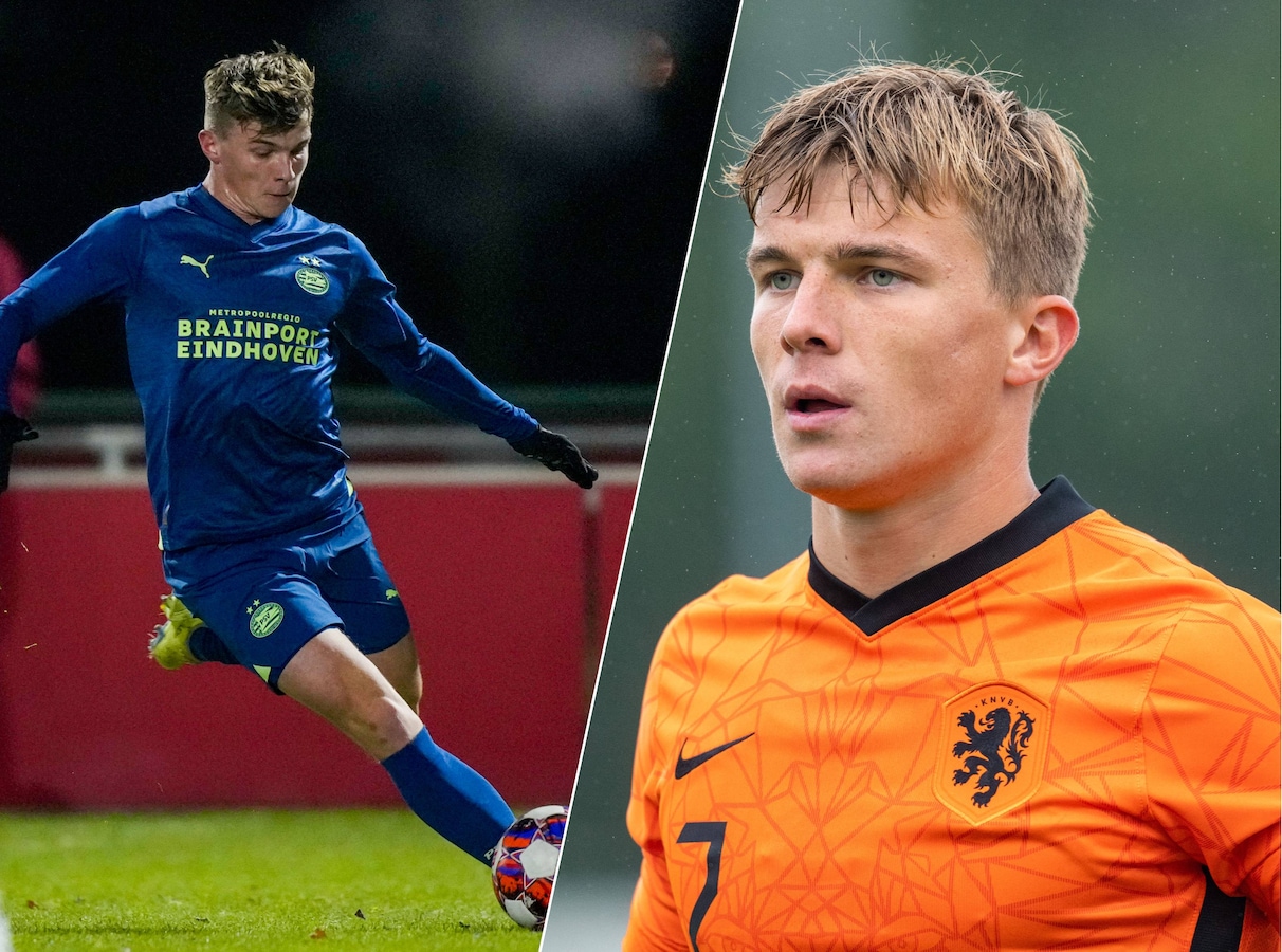 Hij was een groot talent bij PSV en trainde met Madueke en Saibari ...