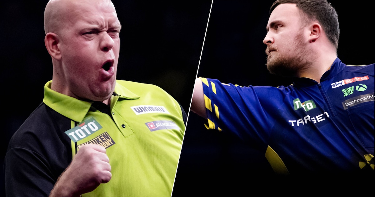 Ondanks gebroken teen wint Van Gerwen, nu herhaling WK-finale tegen ...