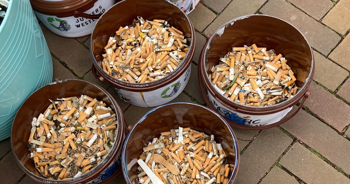 Vrijwilligers rapen ruim 600.000 peuken op | Nieuws | AD.nl