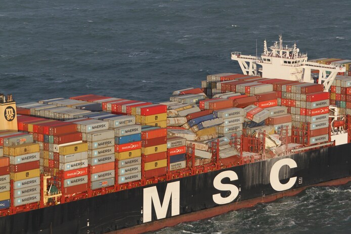 ‘Mankement aan zwarte doos containerschip MSC Zoe, onderzoek naar ramp ...