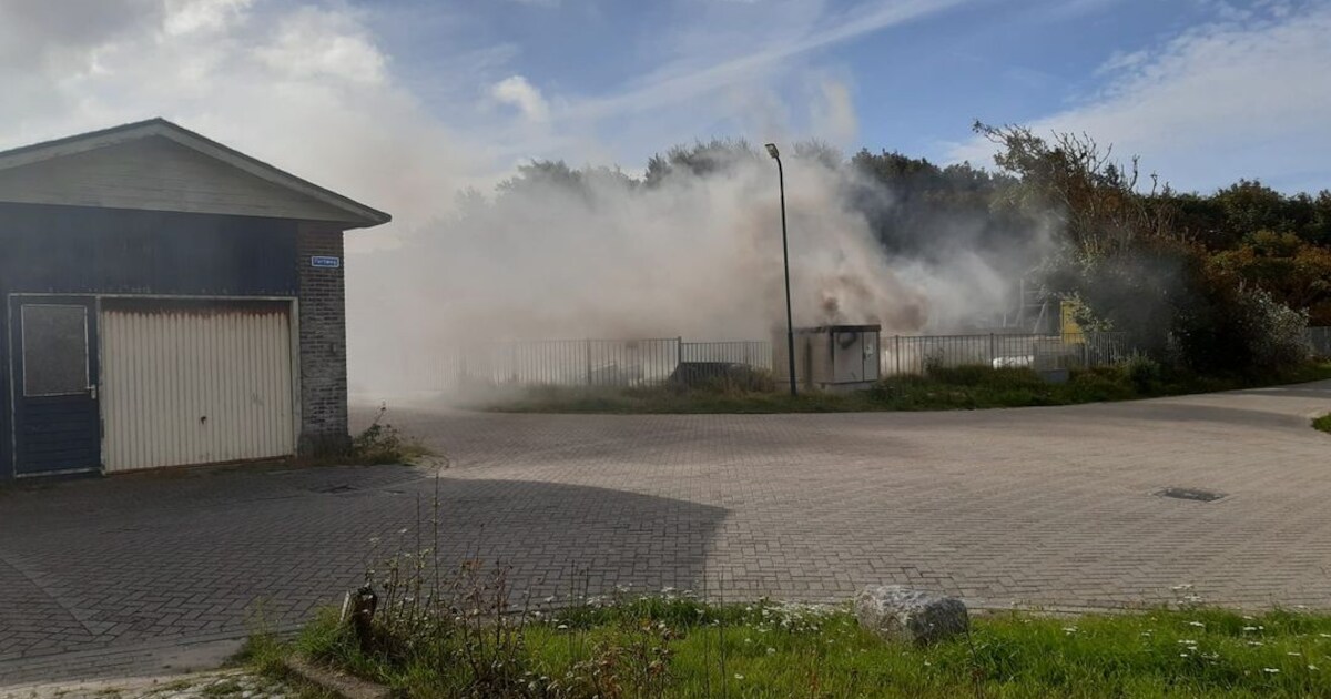 Stroom op Vlieland korte tijd uitgevallen door brand in ...