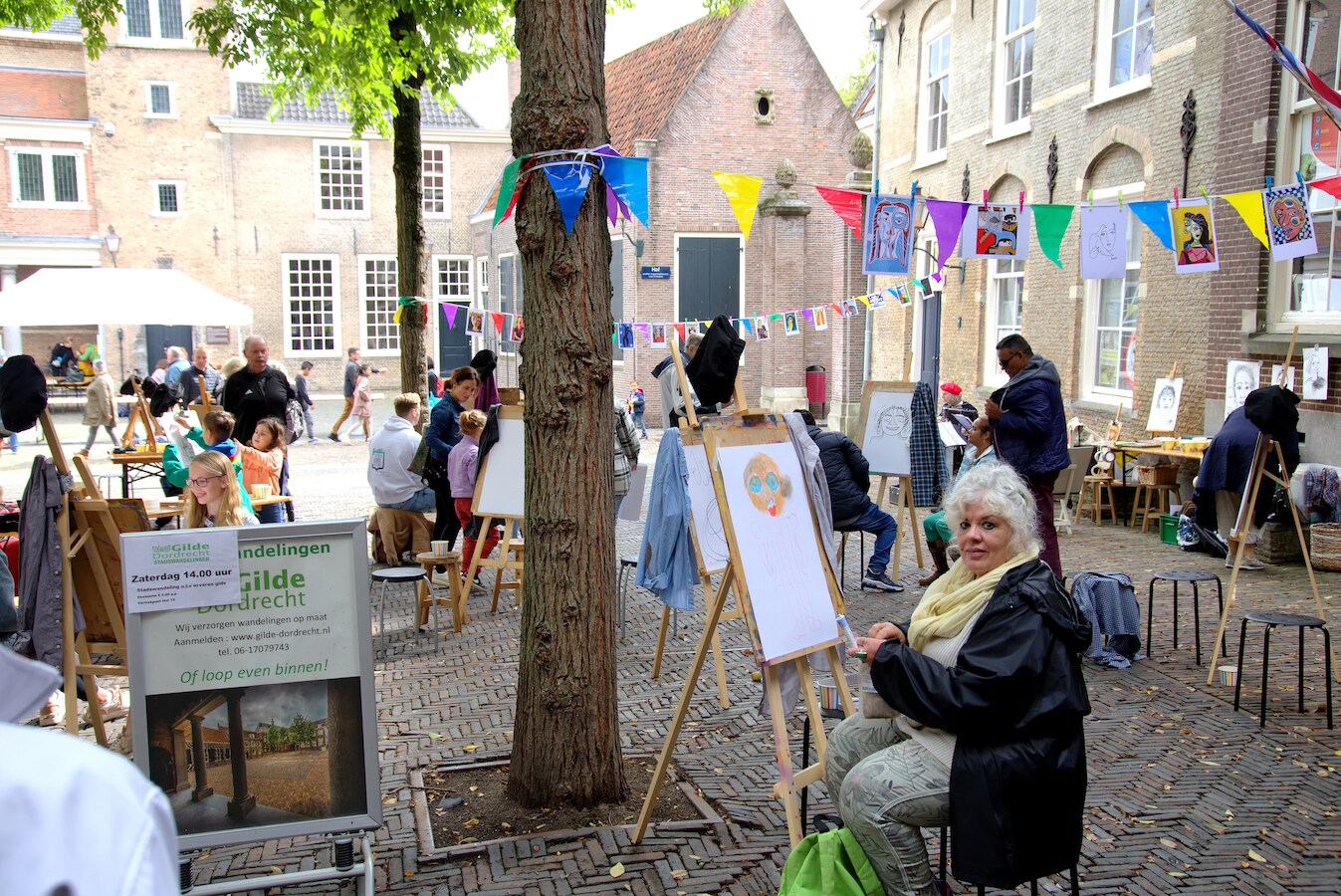 Dordrecht wordt tekenstad: workshops, exposities en Montmartre-sfeer ...