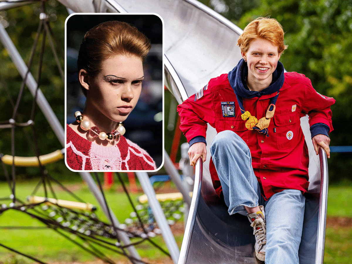 Dubbelleven van Nanne (20): ze loopt als topmodel voor Gucci, maar bakt ...