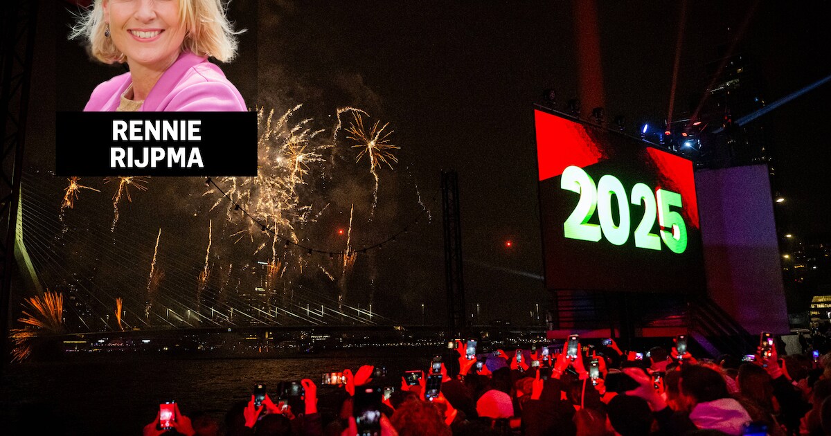 Het beeld van nieuwjaarsnacht is bar en boos, toch begint het merendeel ...