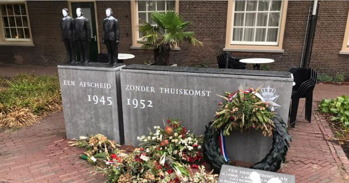 Indiëmonument in Leiden opnieuw doelwit vandalen, beklad met witte verf ...