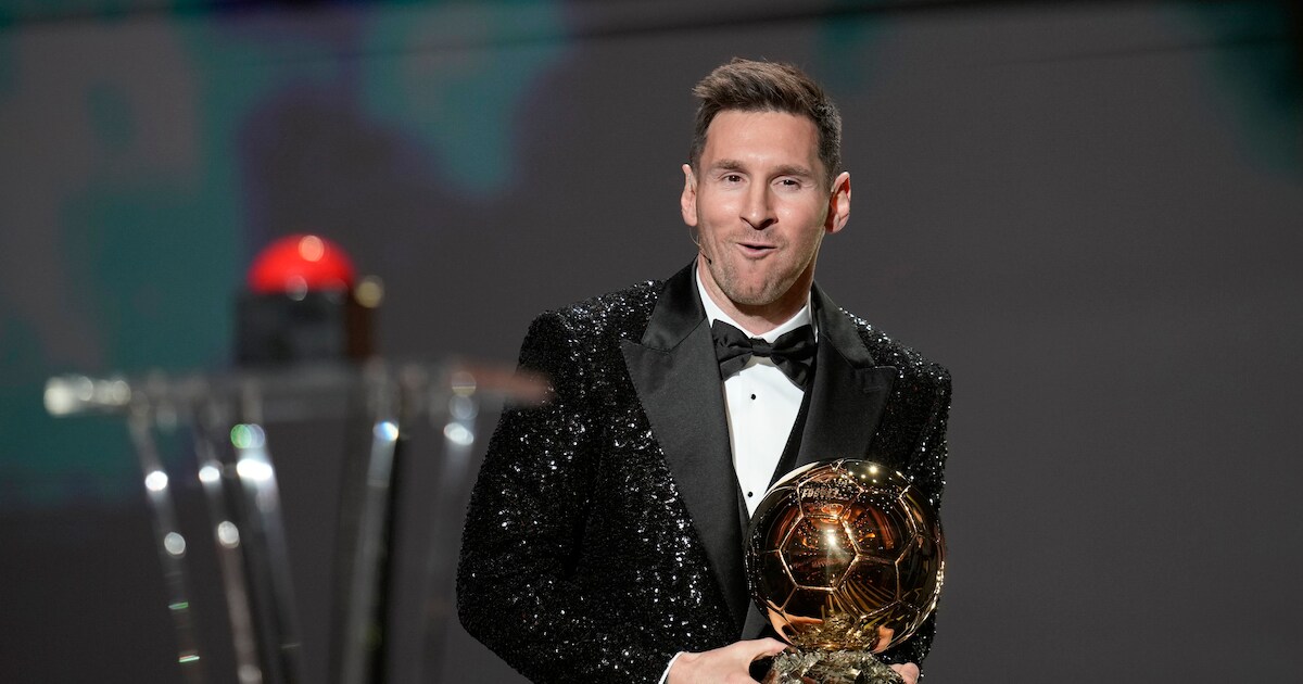 Messi laat met zevende Gouden Bal Ronaldo achter zich als beste speler ...