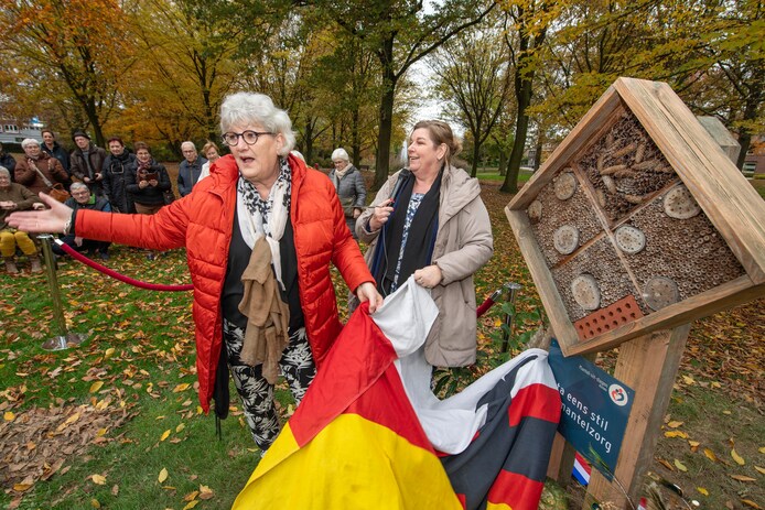 Monument voor mantelzorgers in Asten is insectenhotel: ‘Allebei ...