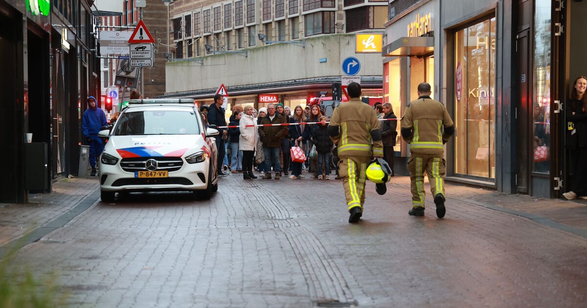 Brandmelding bij café in Haarlem, winkelstraat afgesloten | 112 nieuws ...
