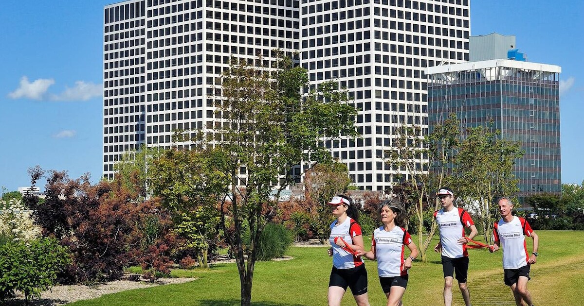 Extra loop van Rotterdam Running Crew start op het Dakpark | Rotterdam ...