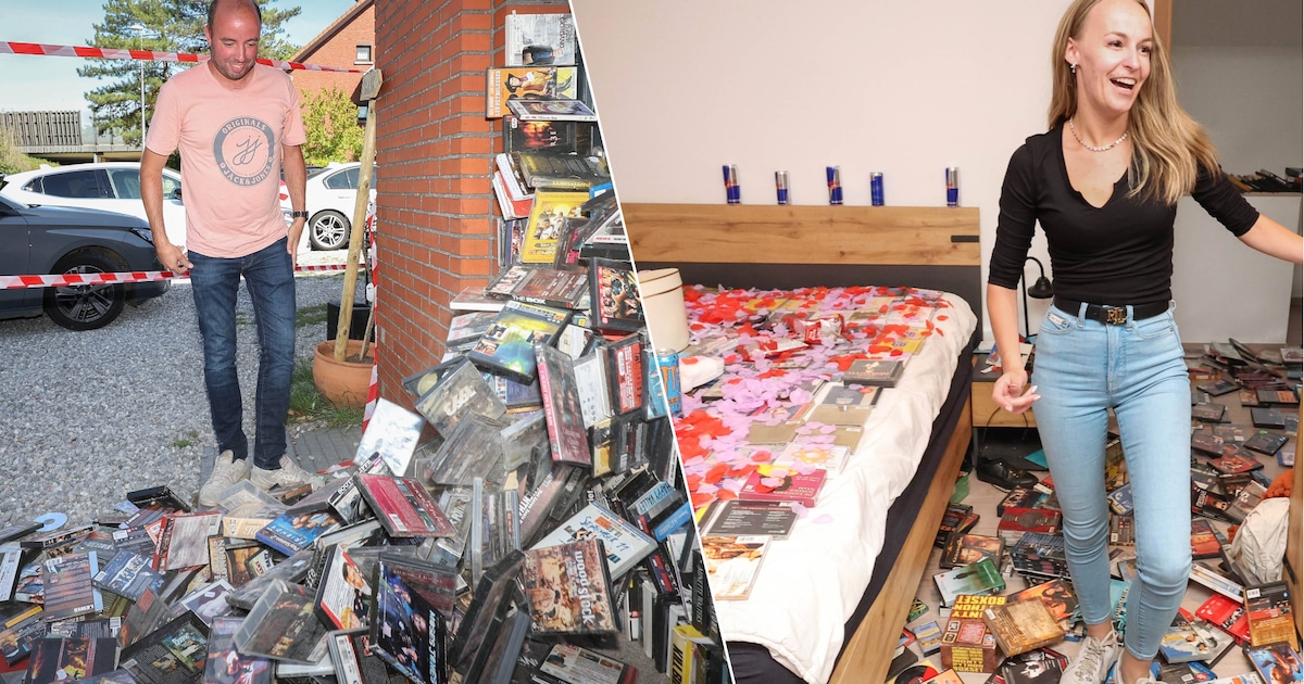 Vlaams koppel keert terug van huwelijksreis en vindt huis vol met 3000 ...