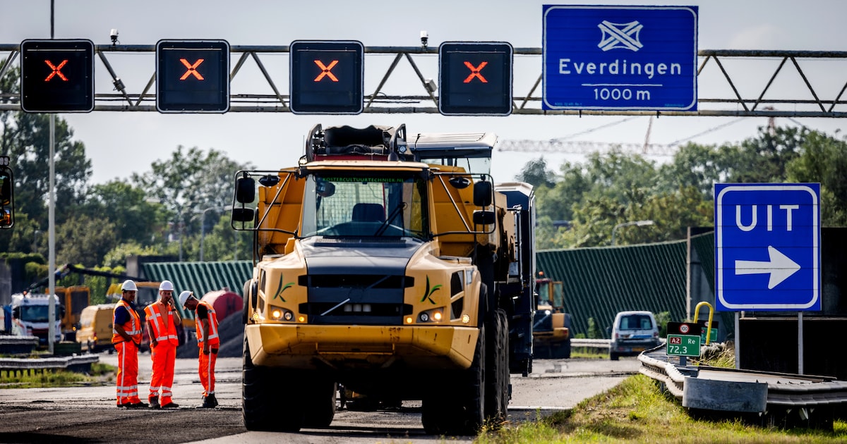 Derde weekend werkzaamheden aan A2: aantal files, verkeerschaos lijkt ...