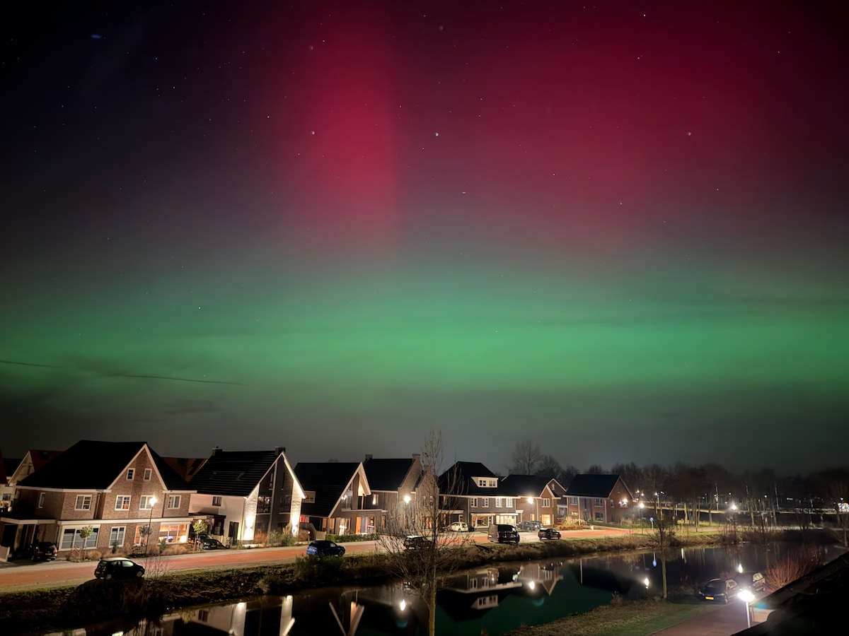 Noorderlicht boven Oost-Nederland: dit zijn jullie prachtige foto’s ...