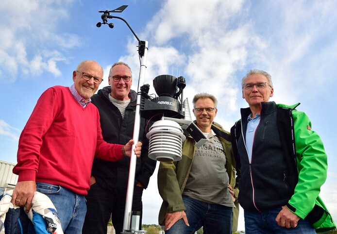 Weerstations in Gouda met elkaar verbonden: ‘Je kan nauwkeurig meten ...