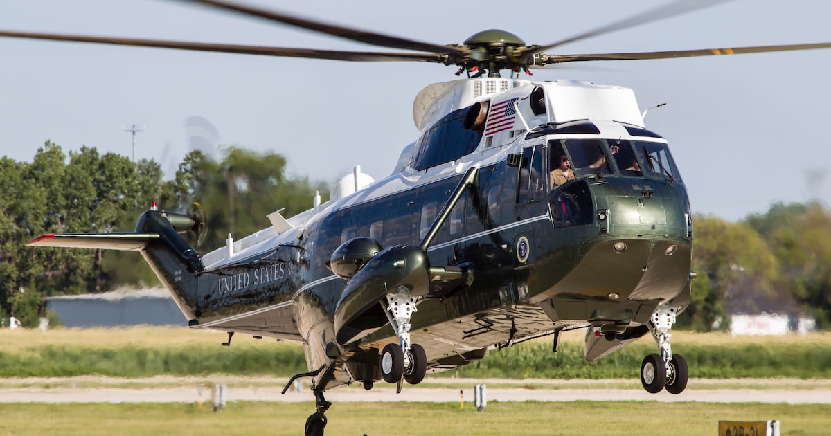 Trump vliegt in enorm geavanceerde Boeing naar Nederland, en neemt ook ...