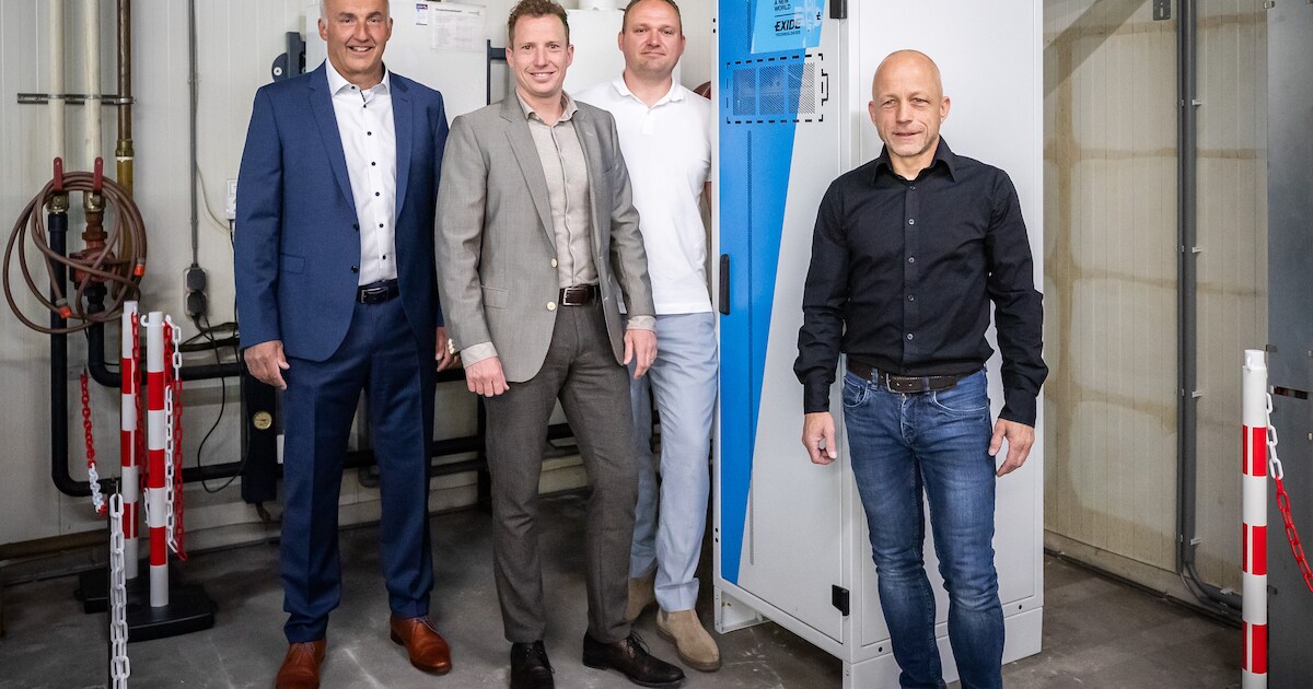 Lemmens schakelt over op pilot-batterij: Energyhub in Bergeijk is van ...