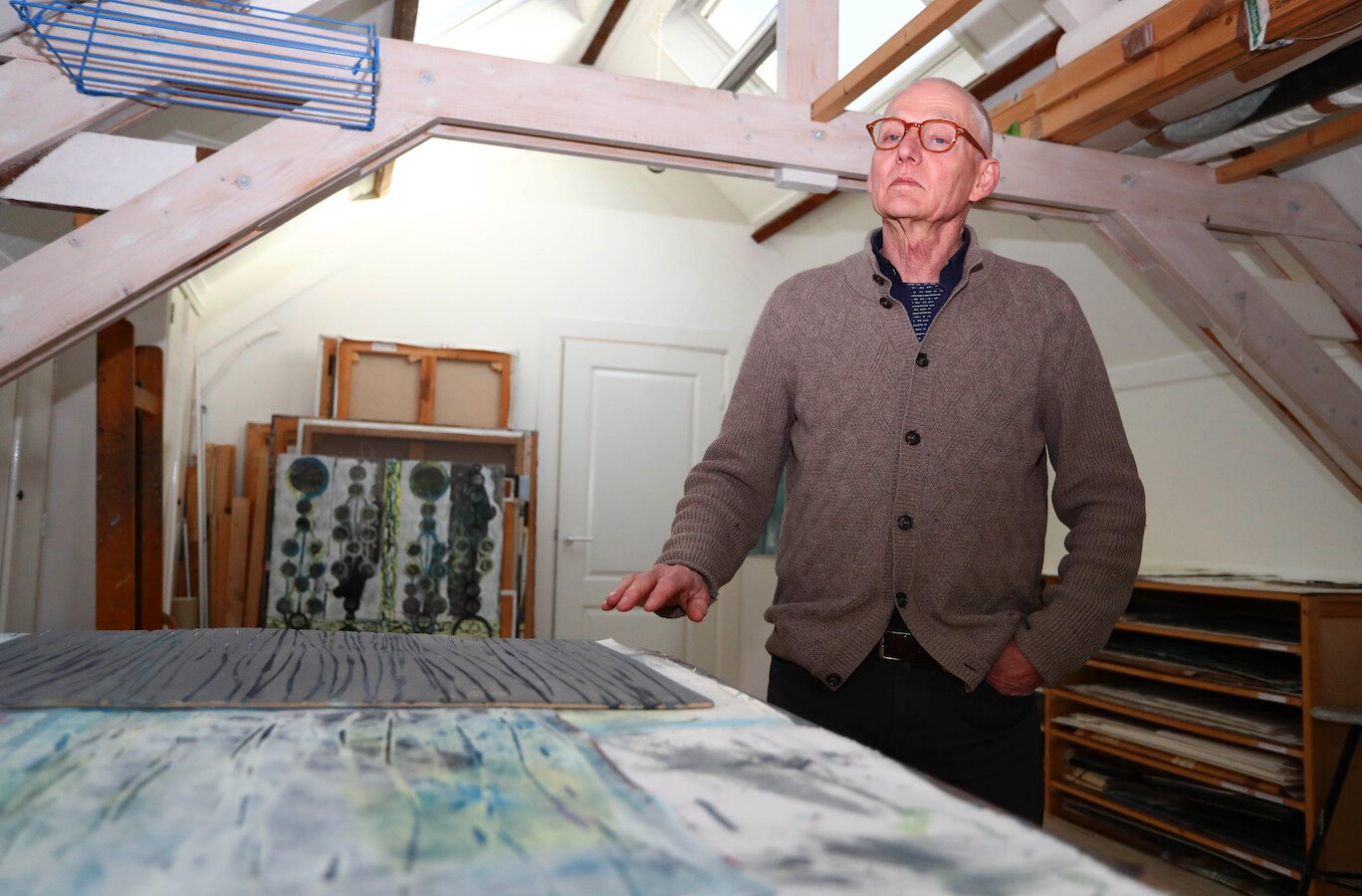 Marja en Niklas hangen hun huis vol met eigen kunst: ‘We hebben volop ...