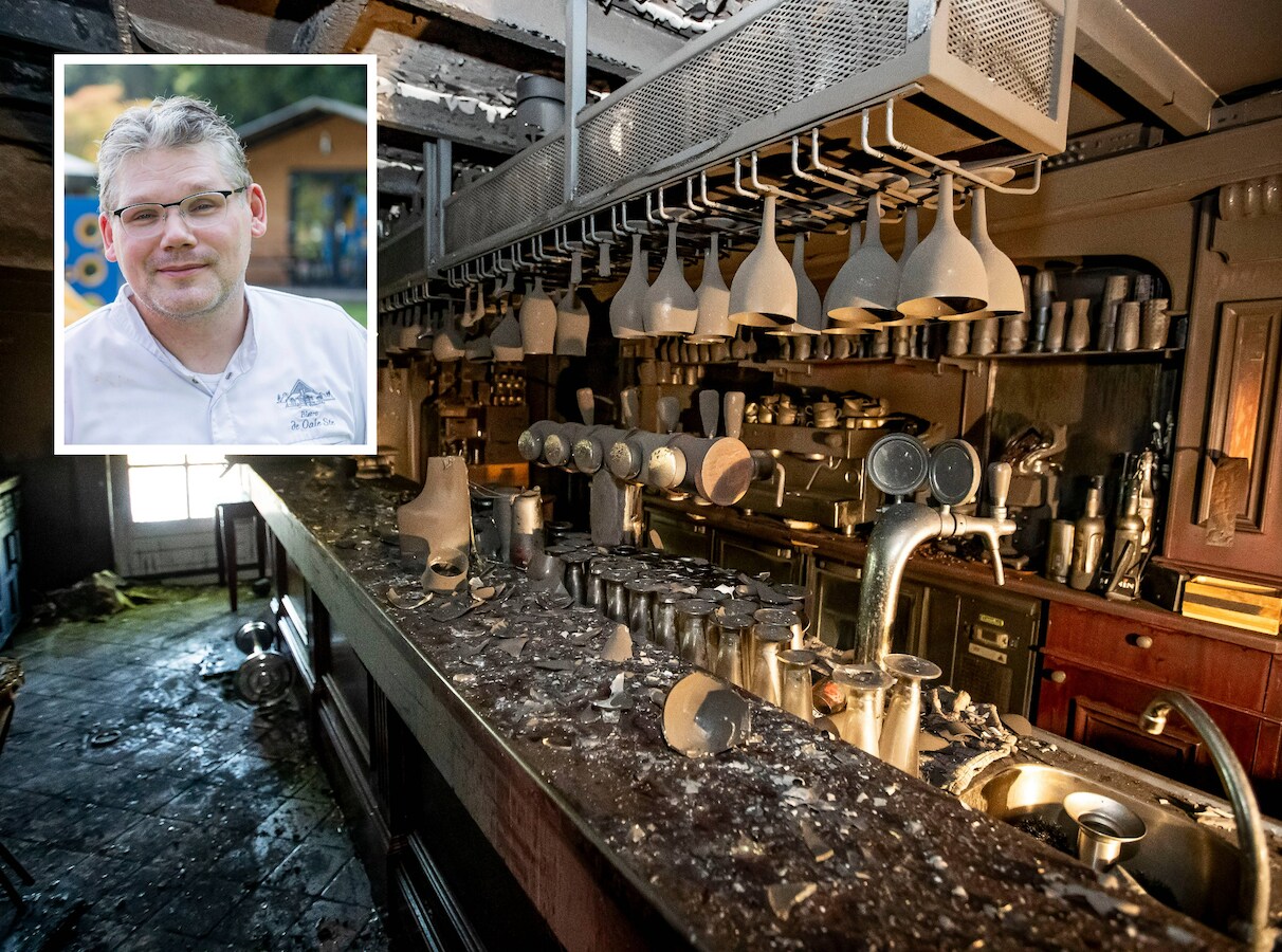 Bistro De Oale Sté door brand verwoest: ‘Dit is triest, ons levenswerk ...