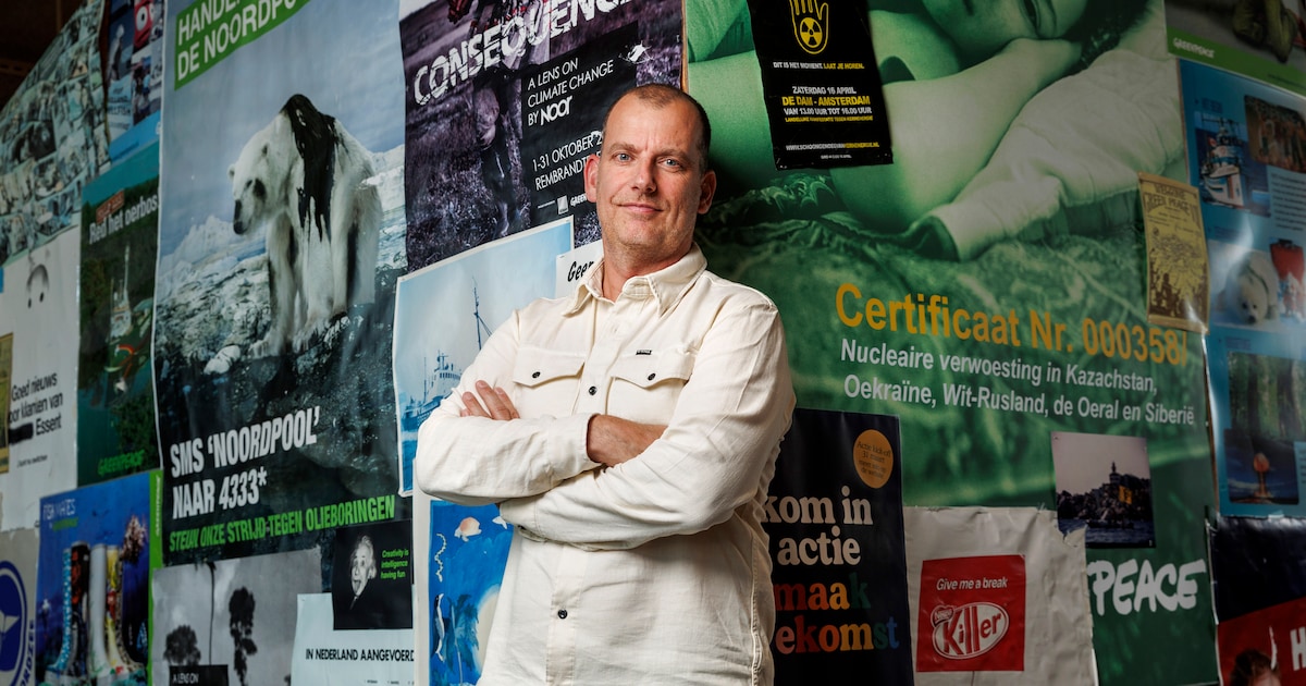Directeur Greenpeace Nederland stapt na vijf jaar op: ‘Ik ben toe aan ...