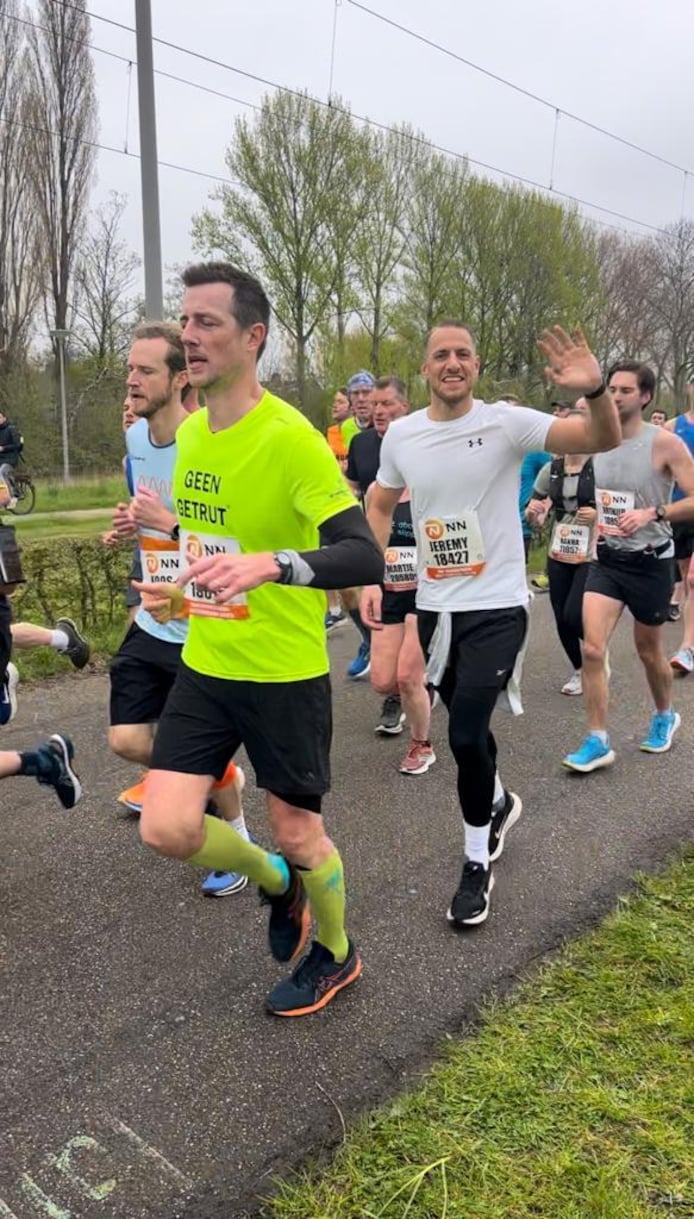 Jeremy speelt voor marathon eerst nog een wedstrijd: ‘Ik deed 90 ...
