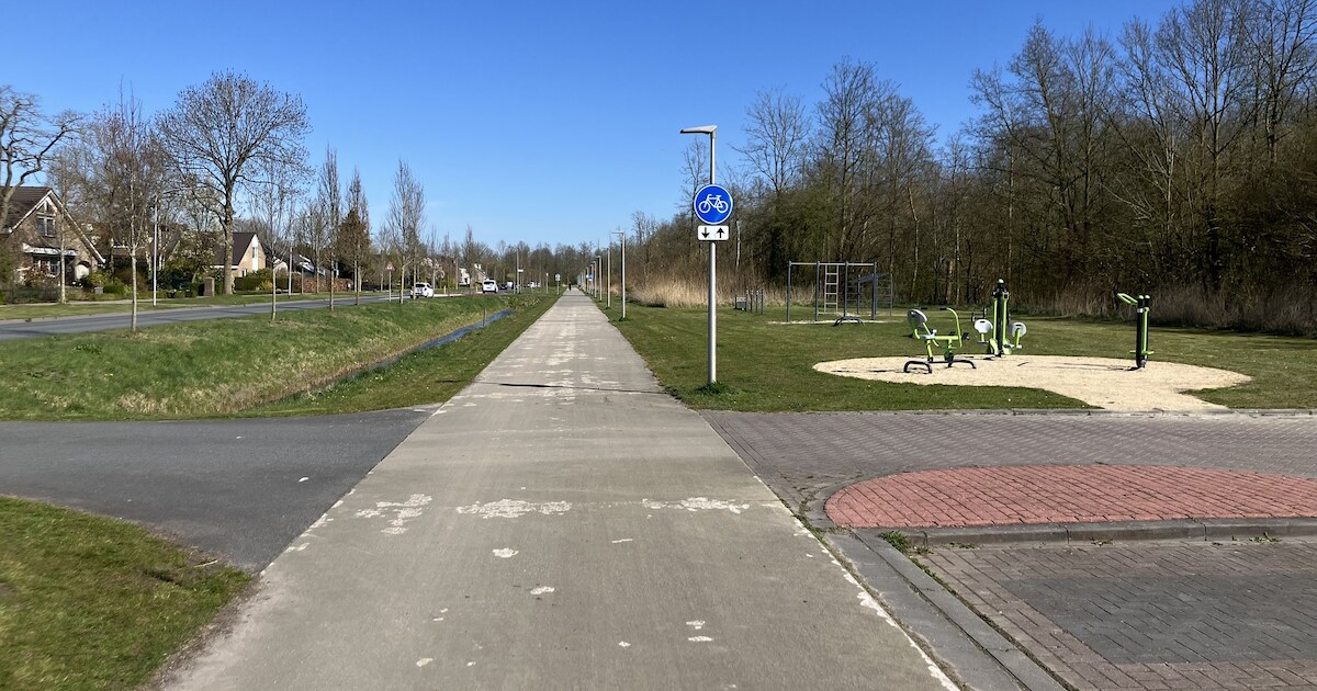 Fietspad Waldadrift in Bedum wordt vervangen | Het Hogeland | AD.nl