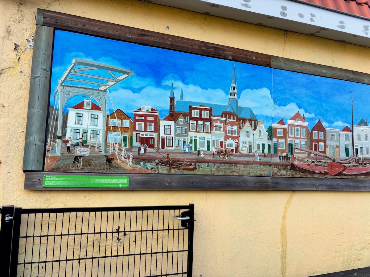 Mysterie: wat is het verhaal achter de muurschildering aan de Raam 113 ...